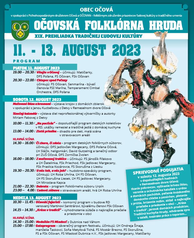 Očová – Očovská folklórna hruda - Slovenská národná strana